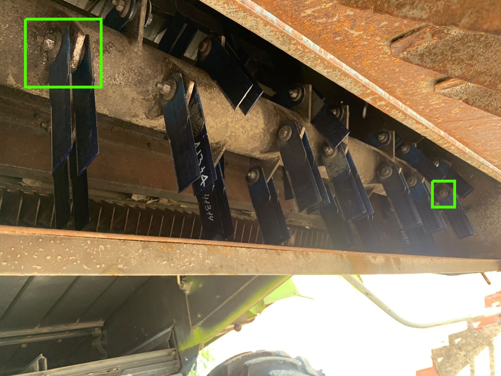 How to Balance the Rotors in Combine Harvesters • Portable balancer ...